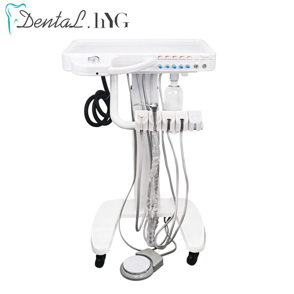 Dental Portable Turbine Trolley Mobile Treatment Portable Dental Unit ...