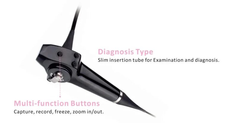 High Quality 2.8mm pediatric laryngoscope Portable Flexible Video ...