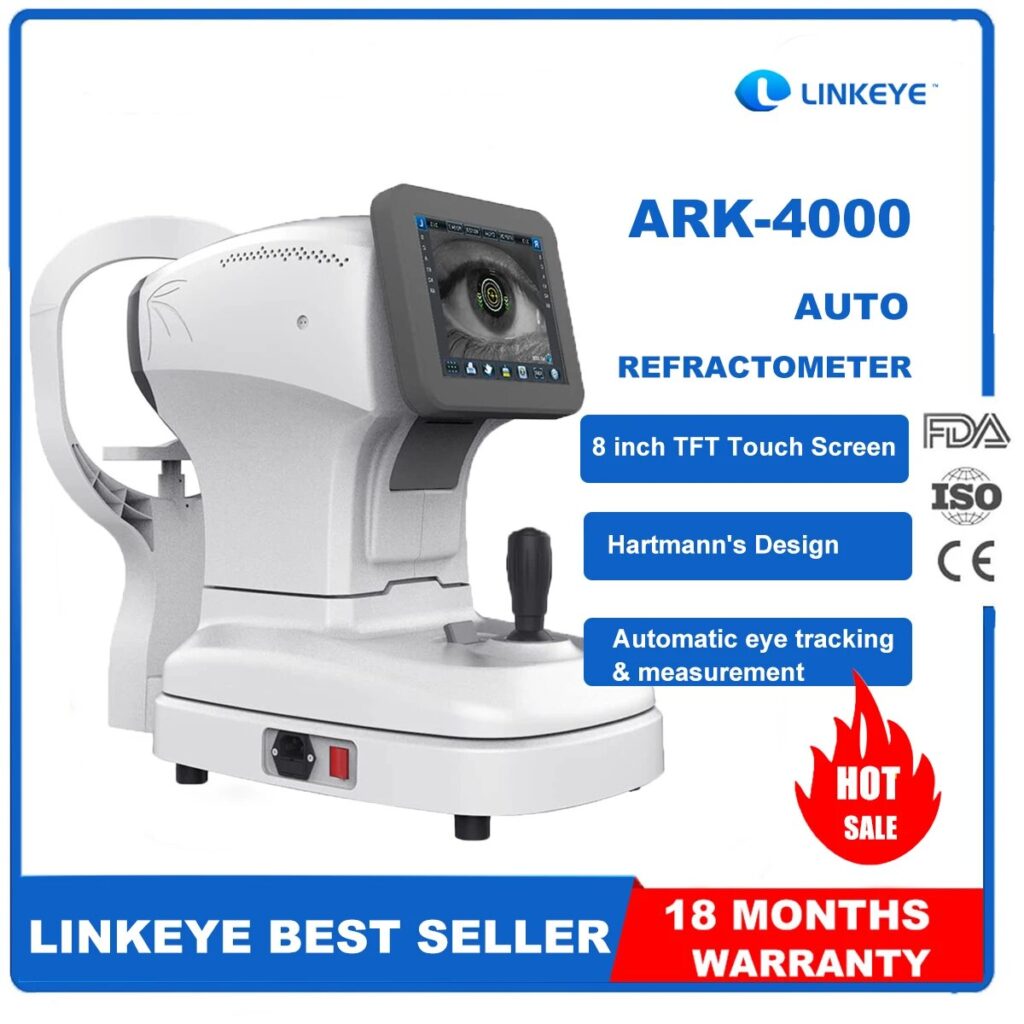 LINKEYE Ophthalmic Automotive Refractometer with Keratometer ...