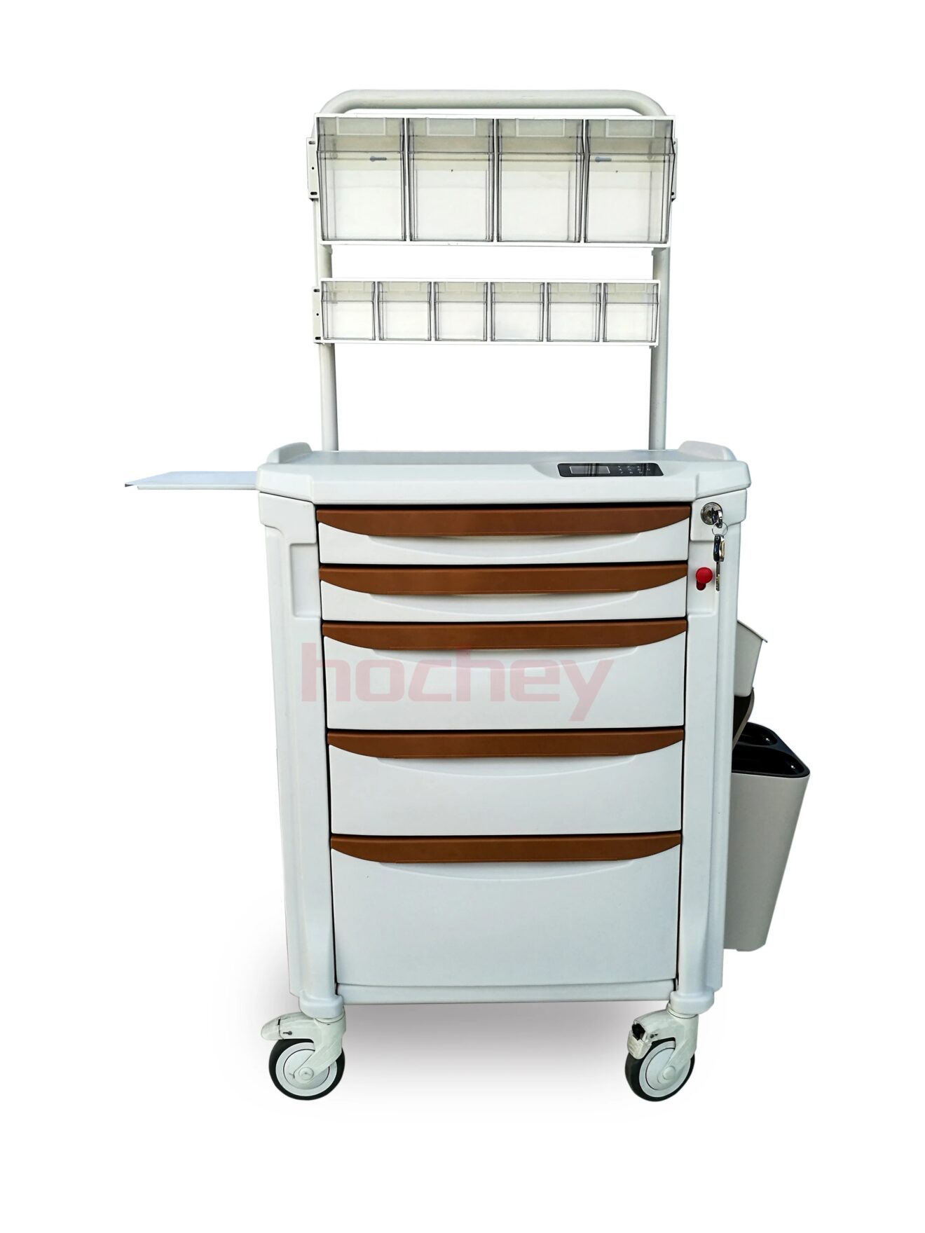 MEDICAL hospital trolley 5 drawers anesthesia emergency crash medicine ...
