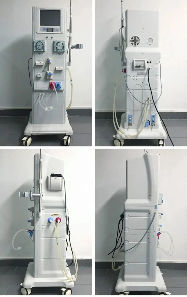 Portable Kidney Dialysis Equipment Double Pumps LCD Touch Screen ...